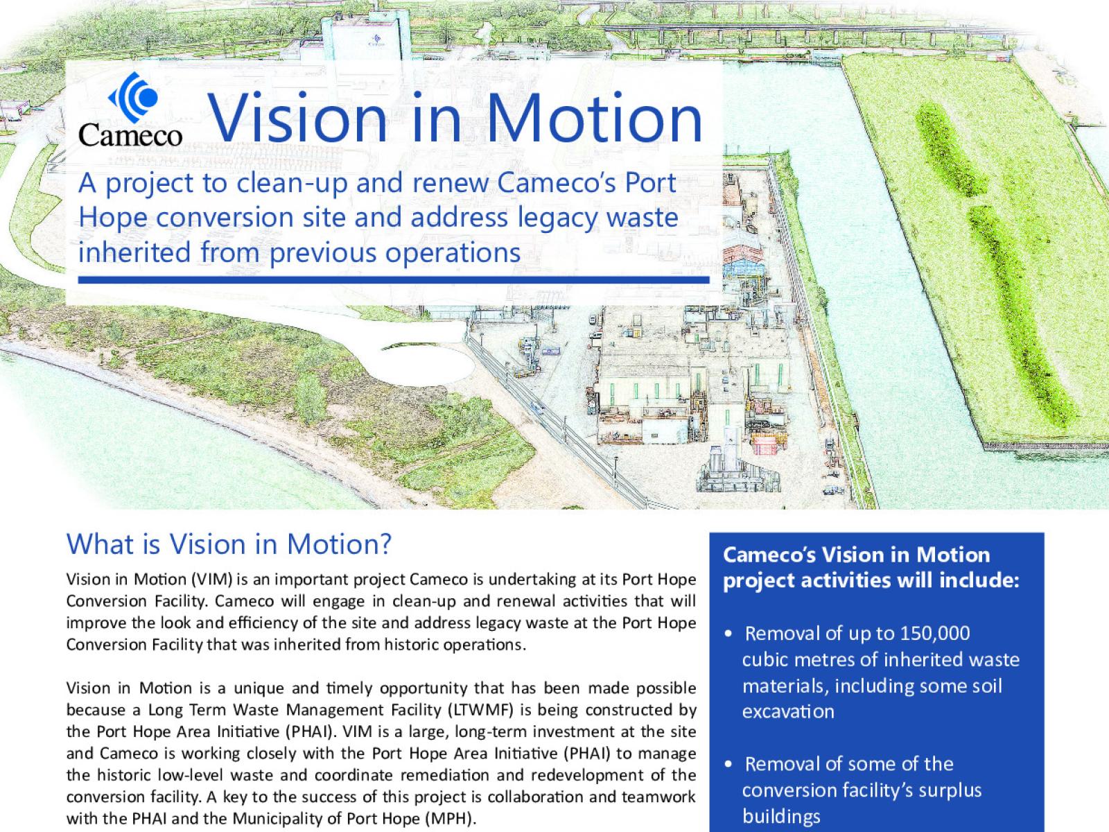 Vision in Motion - Overview | Cameco Fuel Services